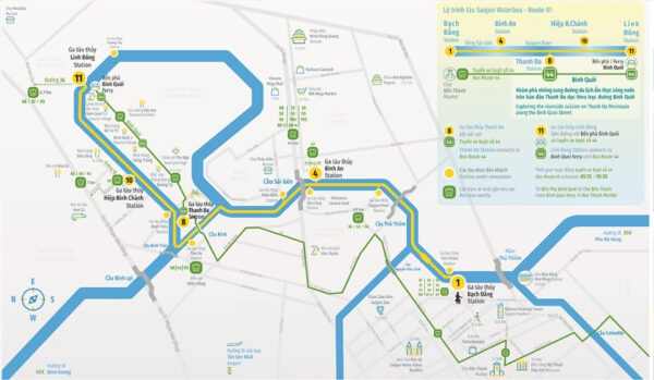 Ho Chi Minh City Waterbus - Take a Saigon River Tour for only 2 USD