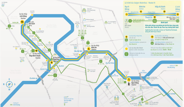 Ho Chi Minh City Waterbus - Take a Saigon River Tour for only 2 USD